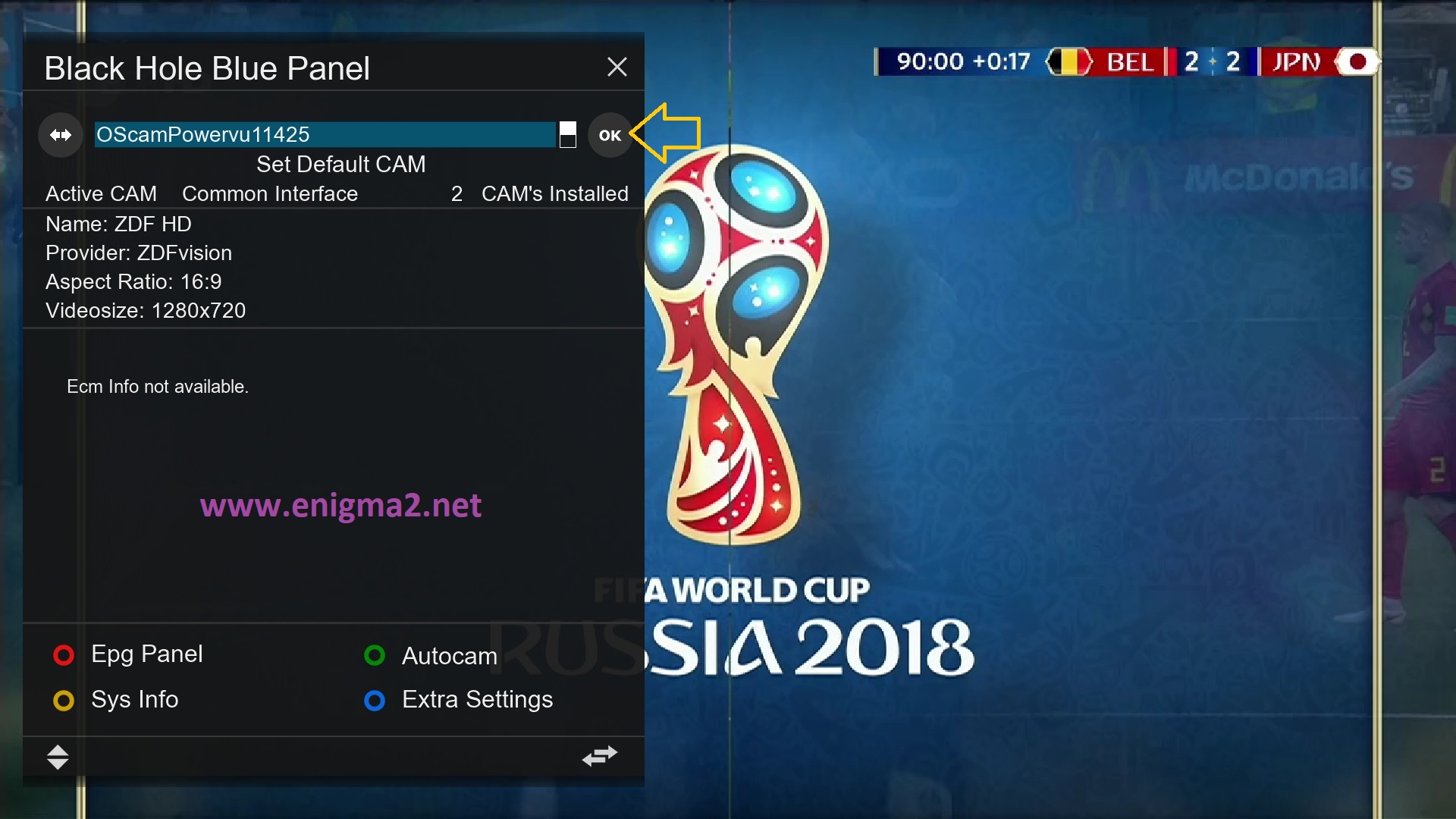 [TUTORIAL] How to install OSCAM on BlackHole – ENIGMA2