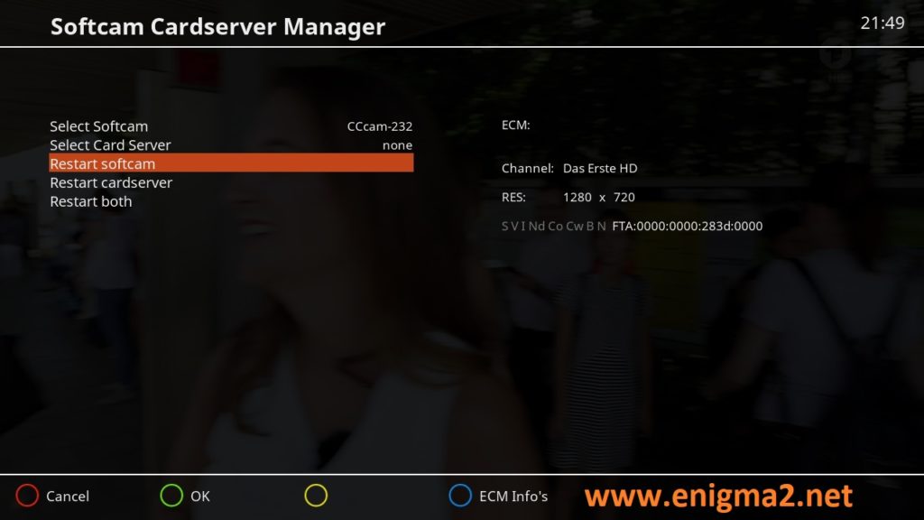 [TUTORIAL] How to install CCCAM on OpenHDF – ENIGMA2
