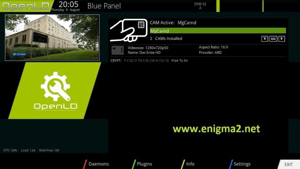 [TUTORIAL] How to install and configure MGCAMD on OpenLD – ENIGMA2