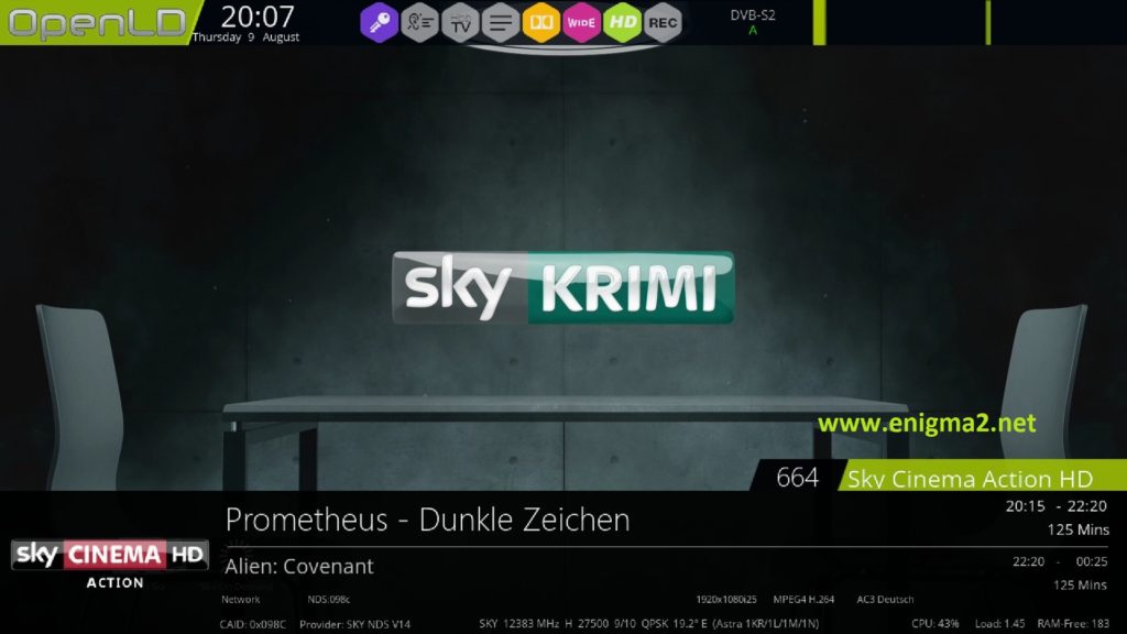 [TUTORIAL] How to install and configure NCAM on OpenLD – ENIGMA2