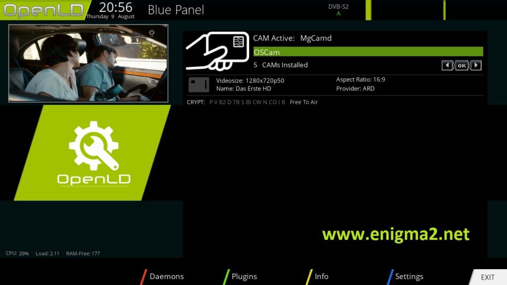 [TUTORIAL] How to install and configure CCCAM on OpenLD – ENIGMA2