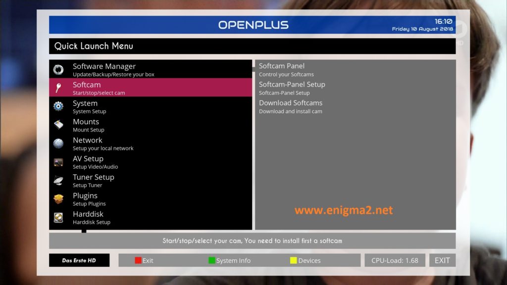 [TUTORIAL] How to install and configure NCAM on OpenPLUS – ENIGMA2