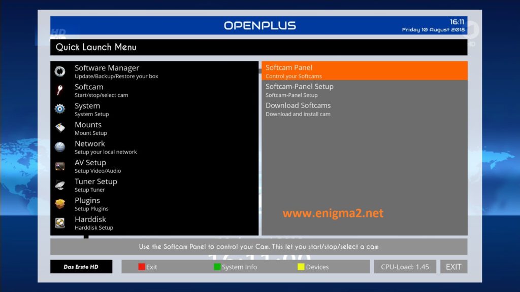 [TUTORIAL] How to install and configure CCCAM on OpenPLUS – ENIGMA2