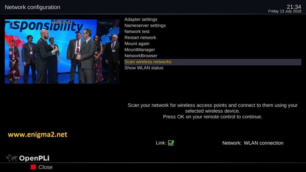 [TUTORIAL] How to setup wireless on OpenPLi – ENIGMA2