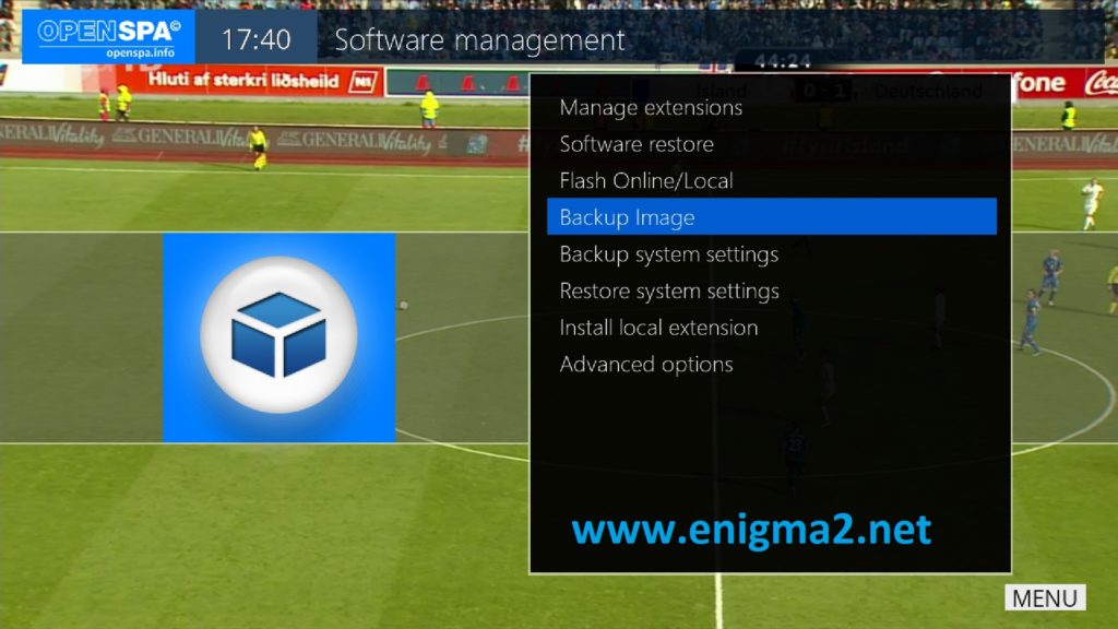 [TUTORIAL] How to make backup on OpenSPA – ENIGMA2