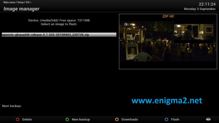 [TUTORIAL] How to make backup on OpenVIX – ENIGMA2