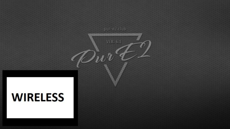 [TUTORIAL] How to configure Wireless on Pure2 – ENIGMA2