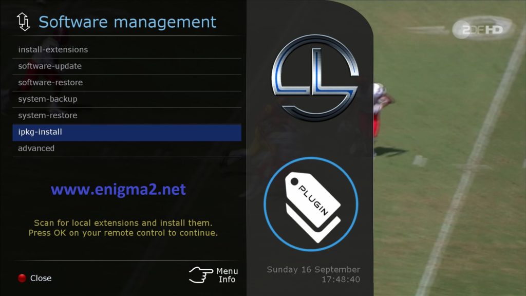 [TUTORIAL] How to install CCCAM on SatLodge – ENIGMA2