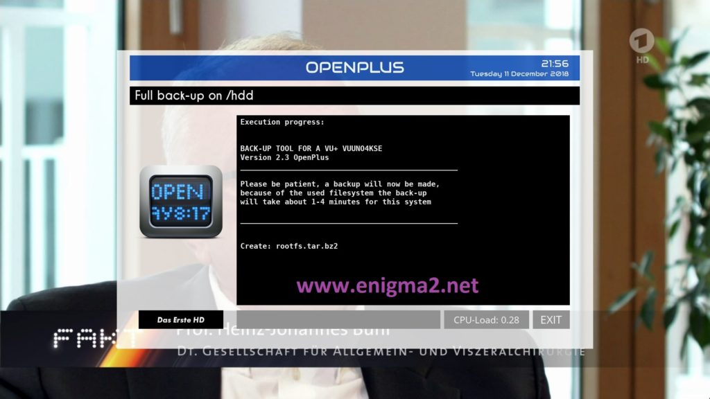 [TUTORIAL] How to make backup on OpePLUS – ENIGMA2