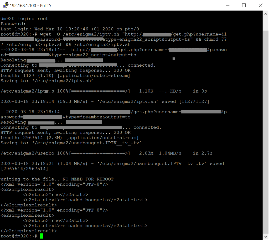 [TUTO] How to install IPTV via Autoscript (ENIGMA2) – ENIGMA2