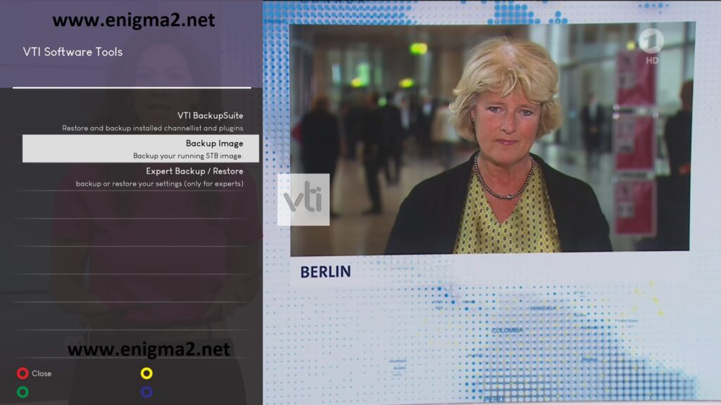 [TUTORIAL] How to make backup on VTI (Vu+) – ENIGMA2