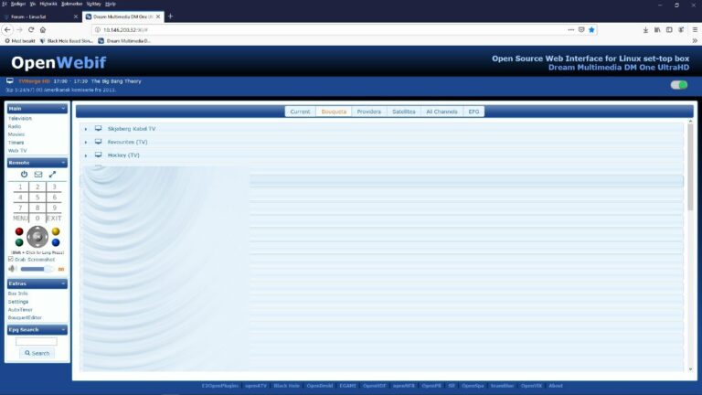 [PLUGIN] OpenWebIf for DreamOS – ENIGMA2
