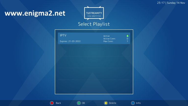[TUTO] How to record IPTV channel – ENIGMA2