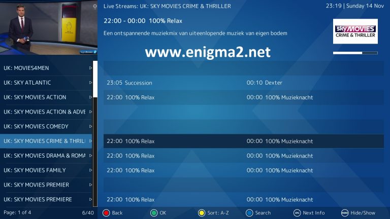 [TUTO] How to record IPTV channel – ENIGMA2