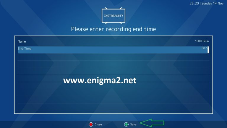[TUTO] How to record IPTV channel – ENIGMA2