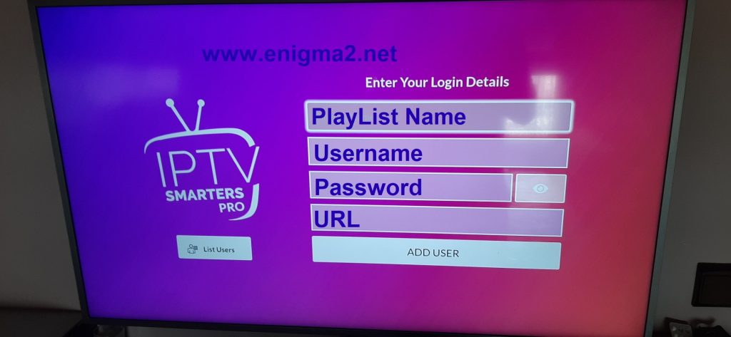 [TUTORIAL] How to add iptv playlist to IPTV SMARTERS – ENIGMA2