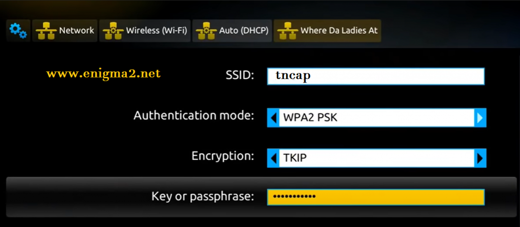 [TUTORIAL] How to setup Wireless on MAG – ENIGMA2
